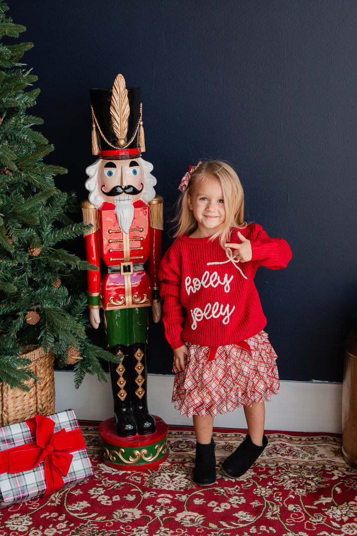 Holly Jolly Bow Sweater – Willow House Boutique